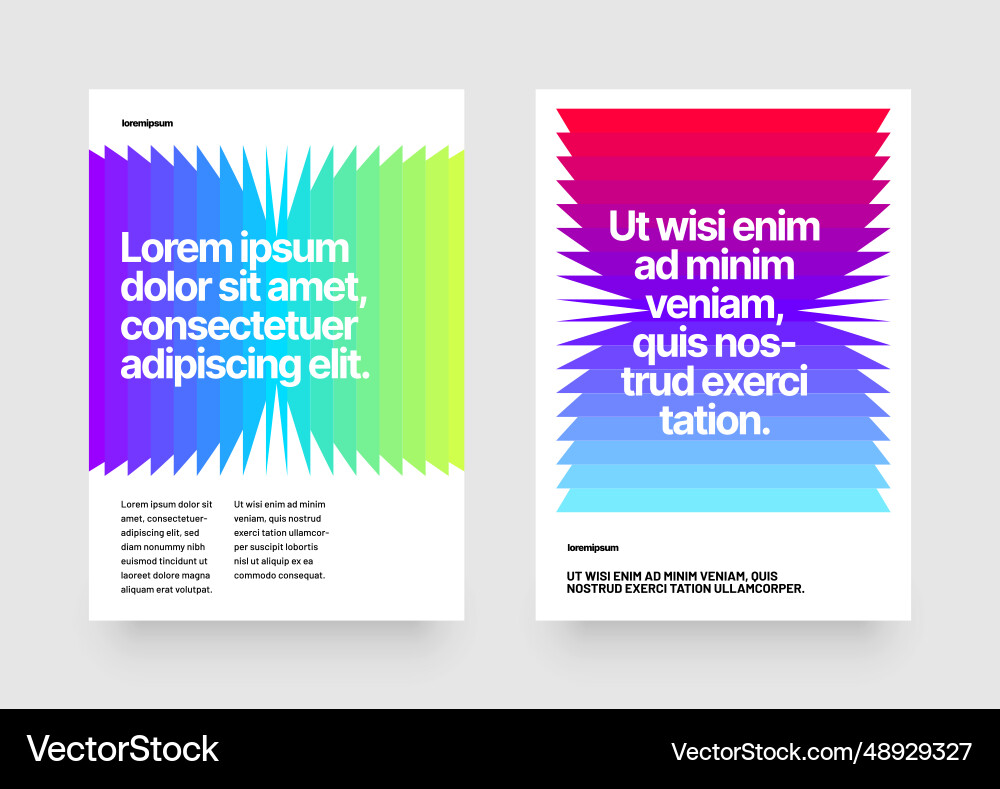 Layout template for events or business related Vector Image