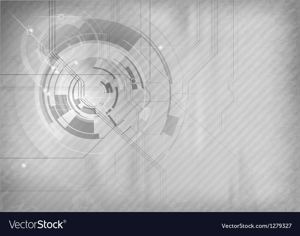 Tech Background Grey