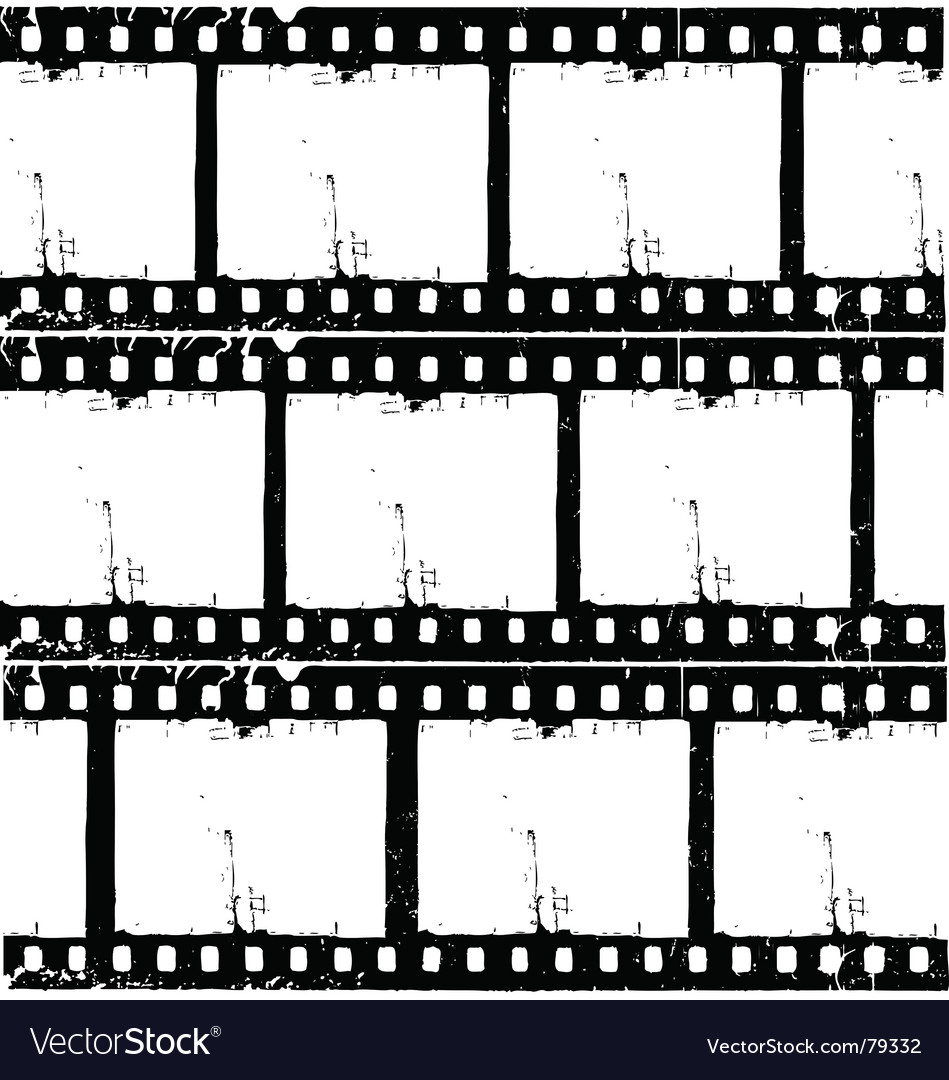 Grunge film Royalty Free Vector Image - VectorStock