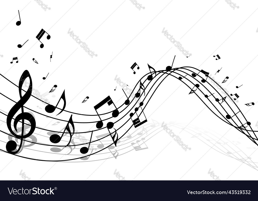 Musical notes Royalty Free Vector Image - VectorStock