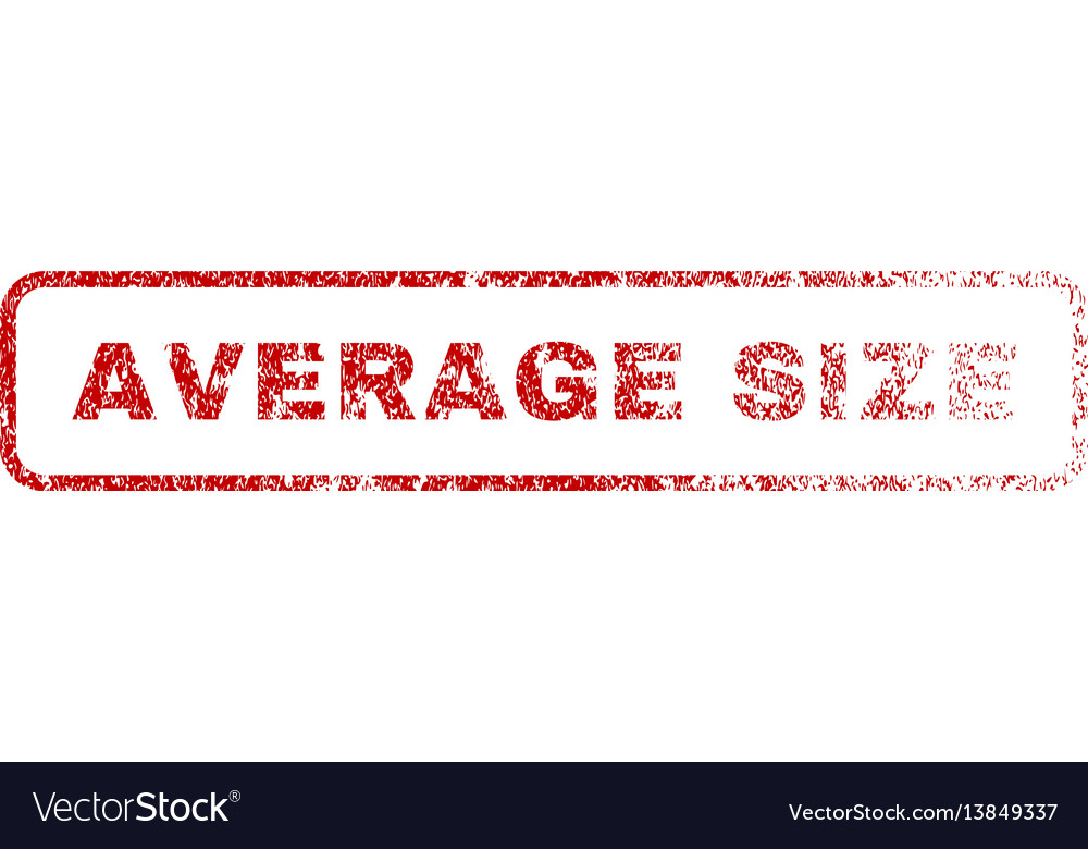Average size rubber stamp Royalty Free Vector Image Average size rubber stamp Royalty Free Vector Image