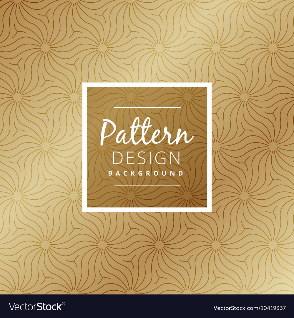 Beautiful premium style pattern Royalty Free Vector Image