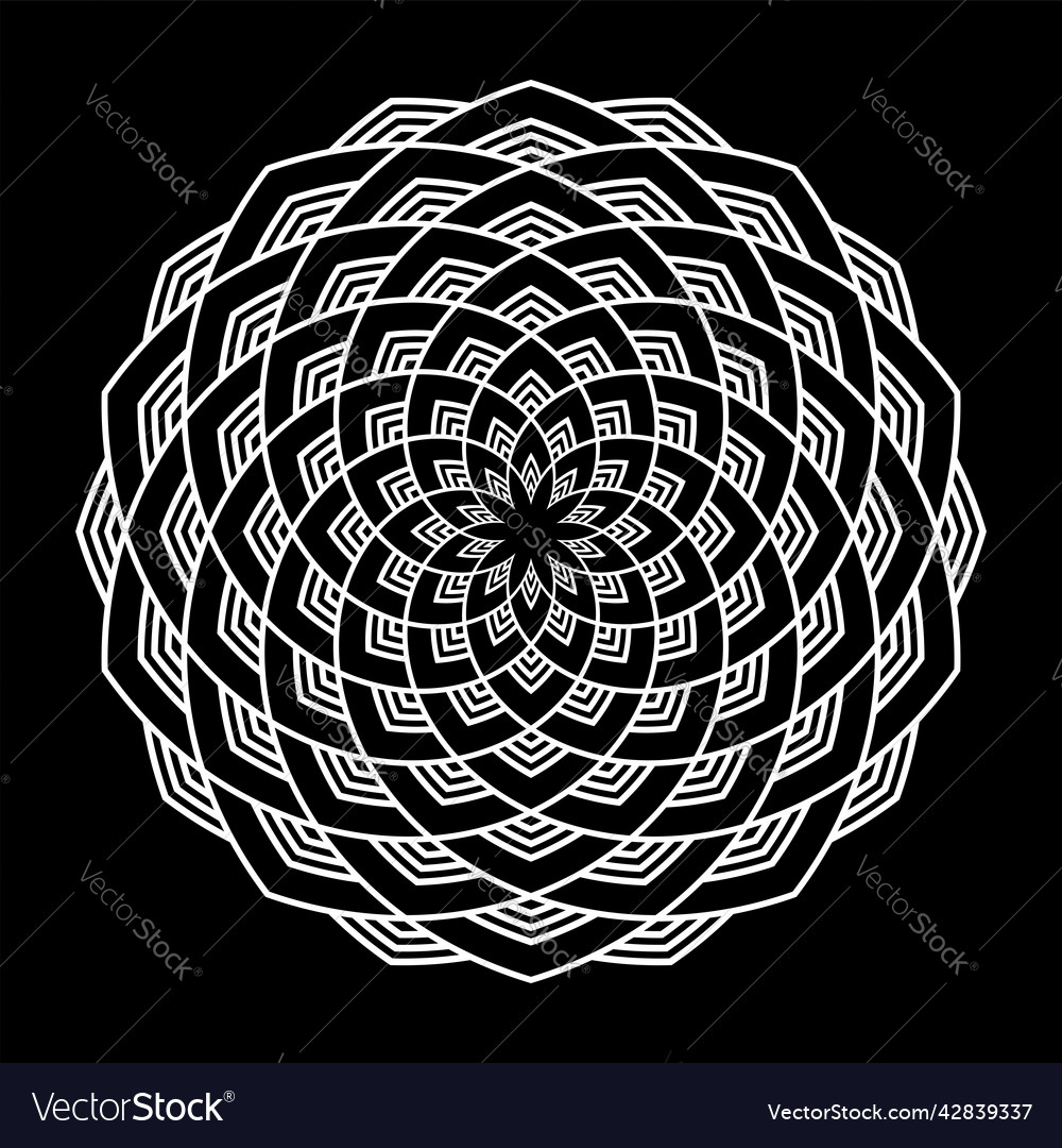 Circle pattern Royalty Free Vector Image - VectorStock