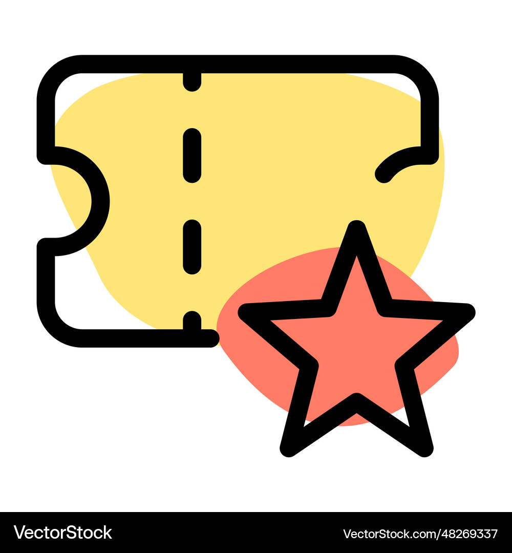 Great offers available on star voucher Royalty Free Vector