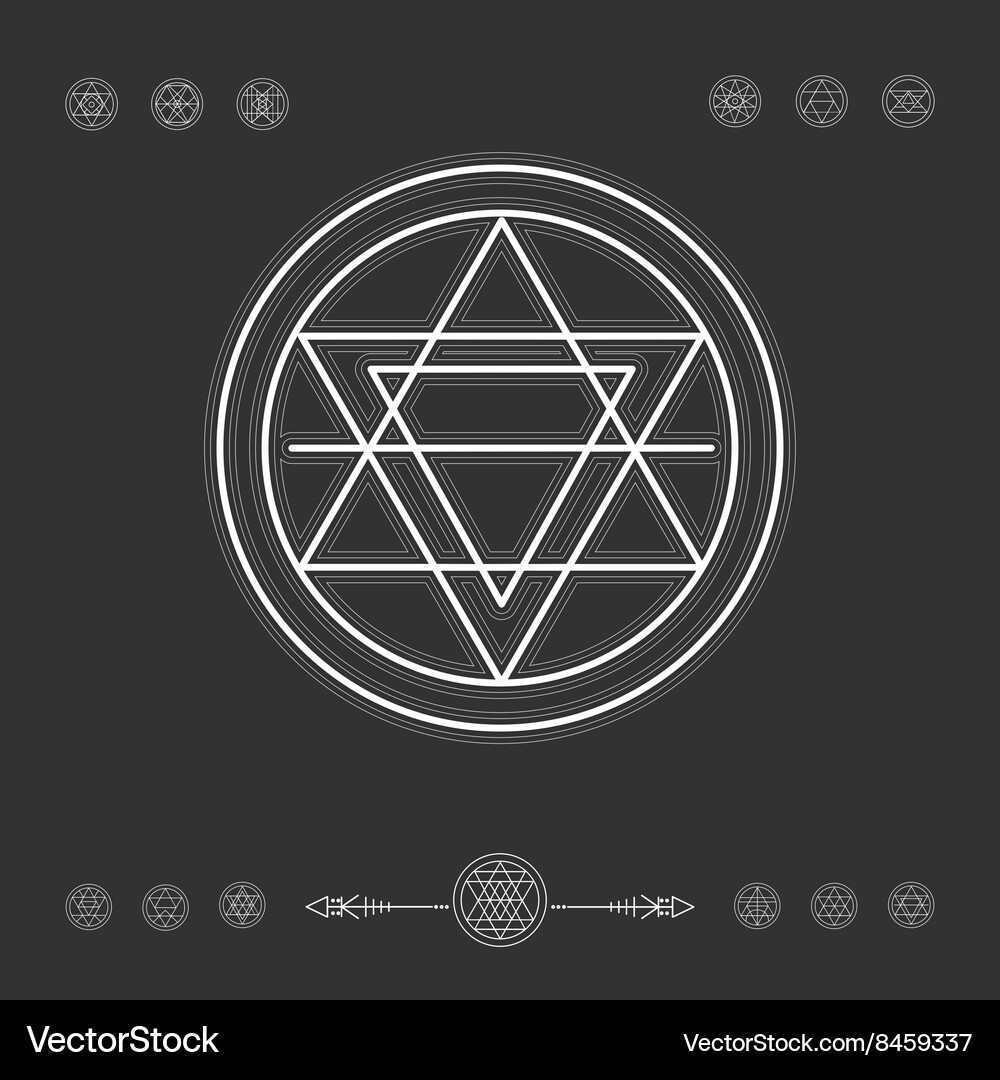Set of minimal geometric shapes Royalty Free Vector Image