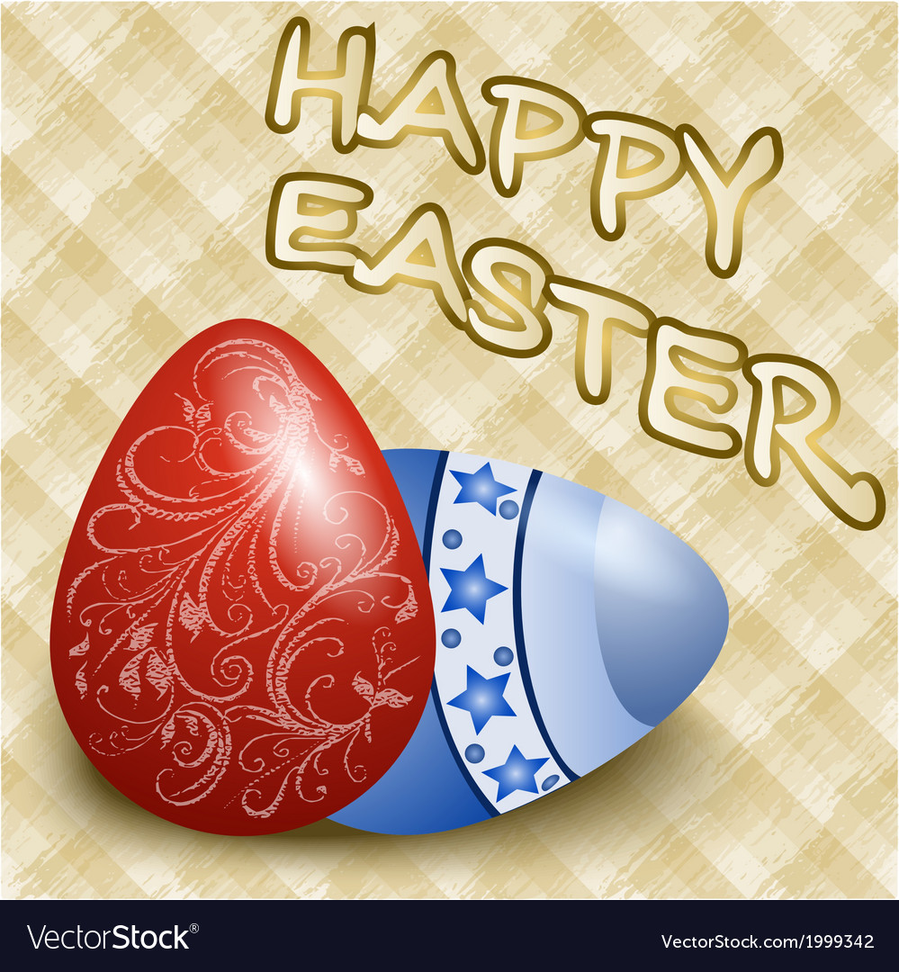 Easter egg Royalty Free Vector Image - VectorStock