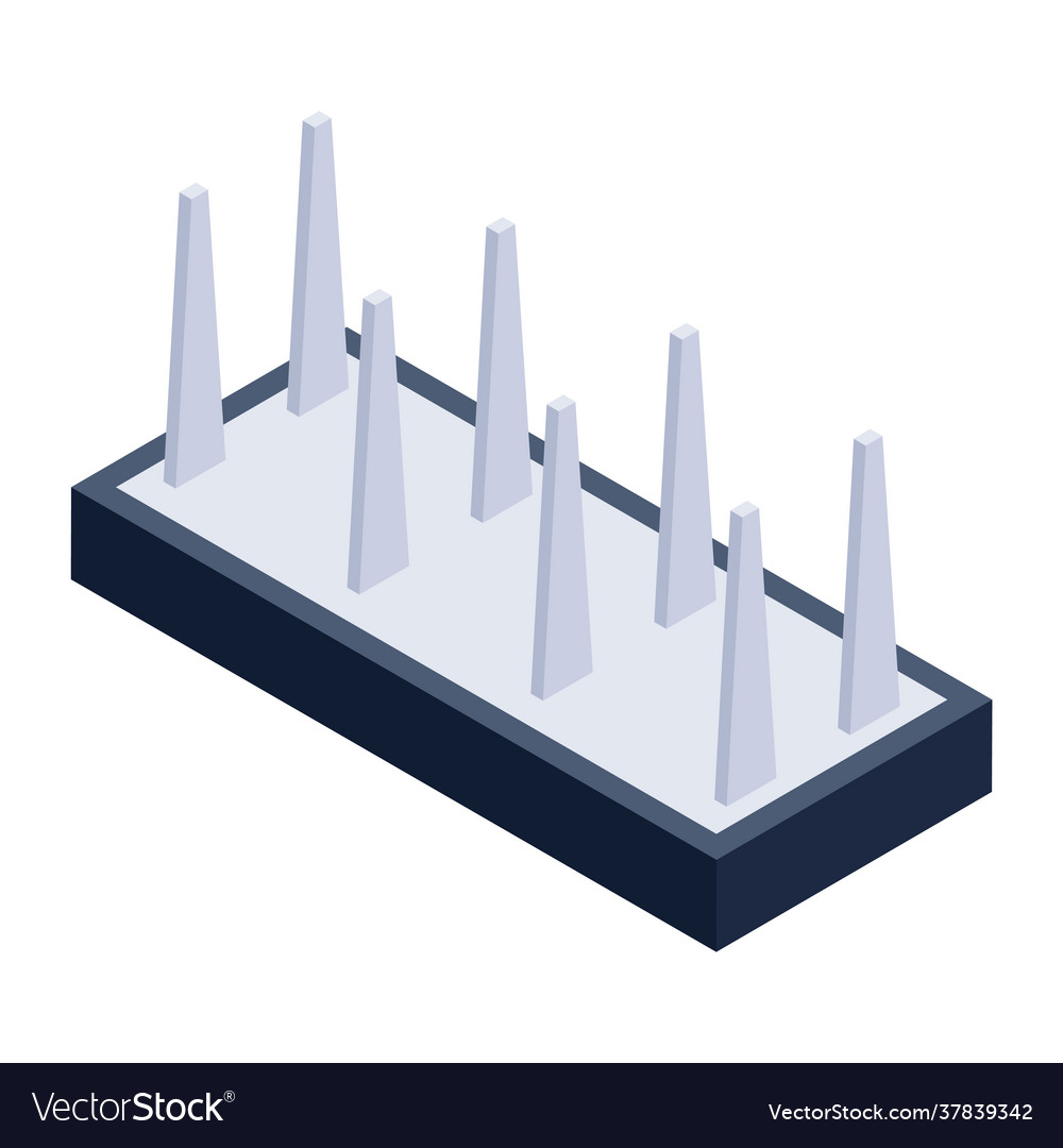 Ic circuit Royalty Free Vector Image - VectorStock