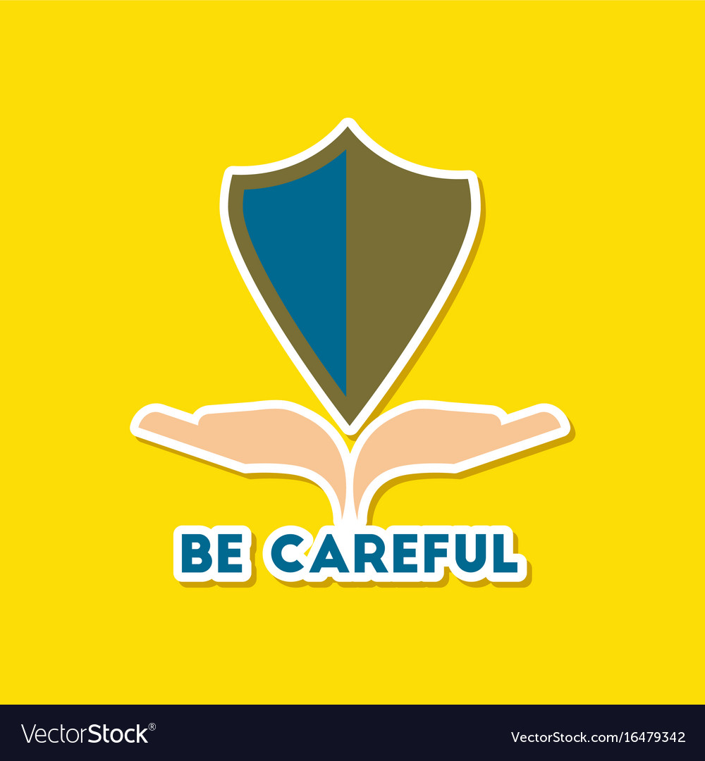 Paper Sticker On Stylish Background Nature Be Vector Image