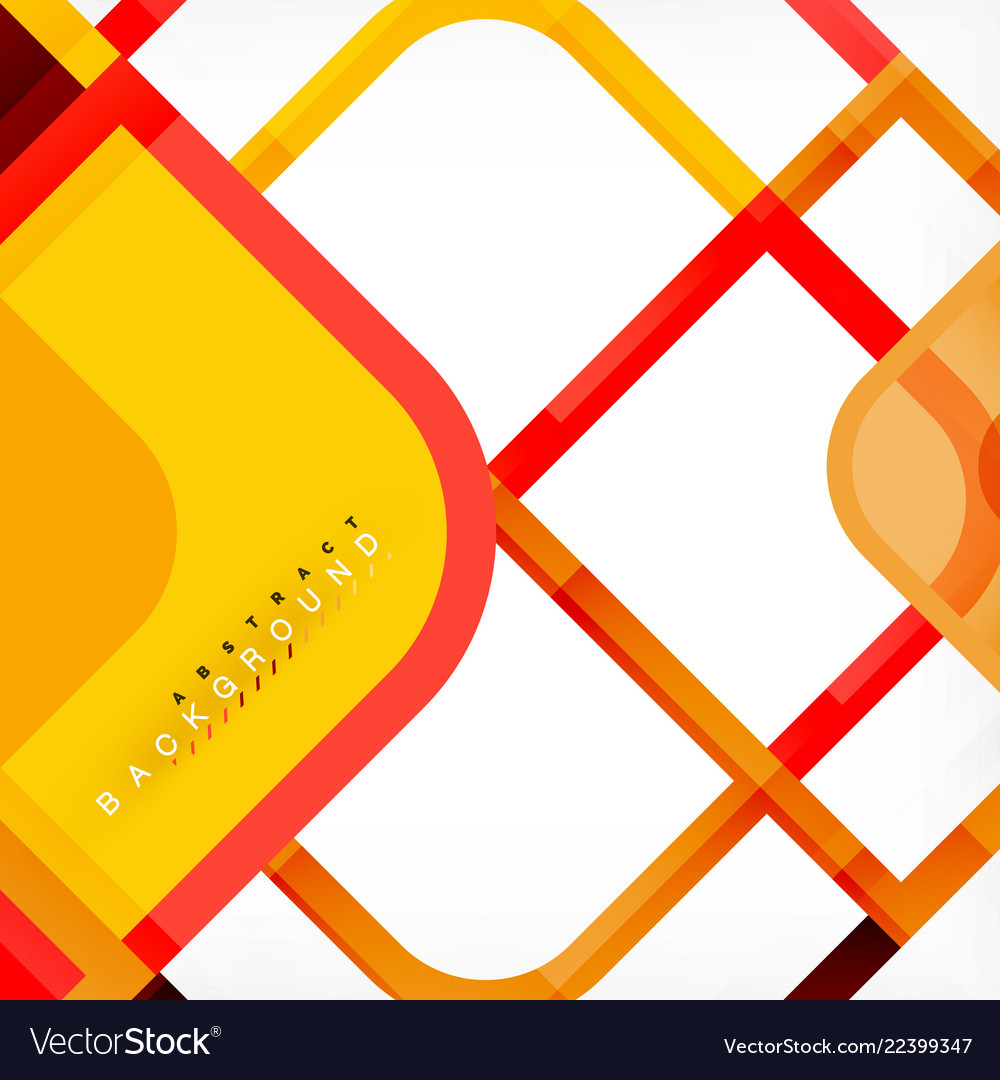 Abstract background square shapes geometric Vector Image