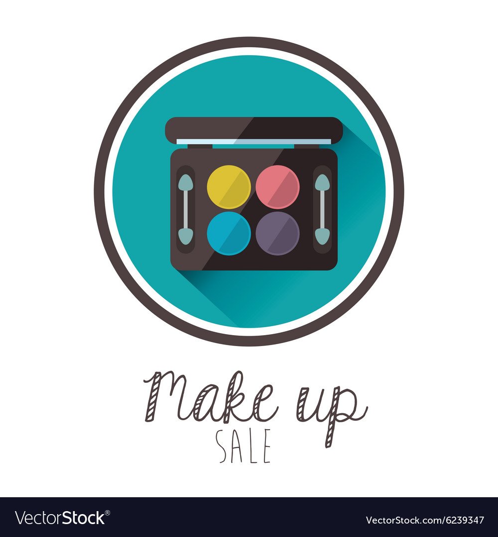 Make up design Royalty Free Vector Image - VectorStock