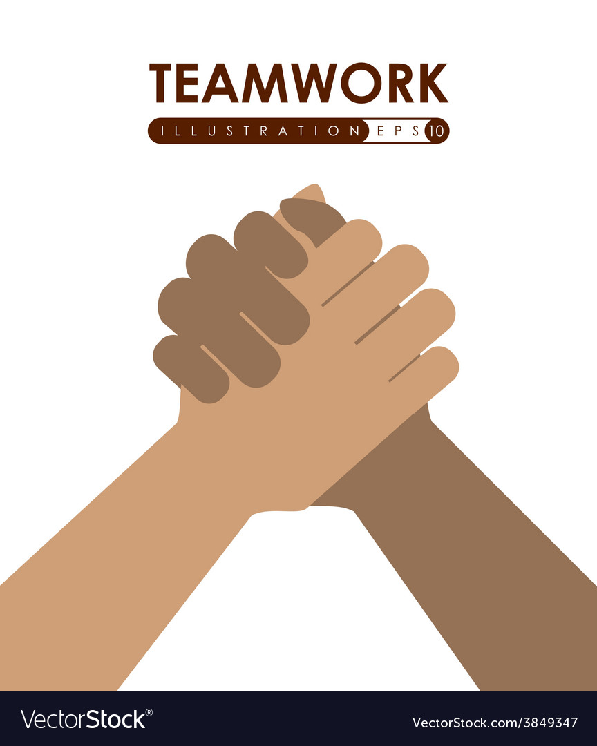 Teamwork Royalty Free Vector Image - VectorStock