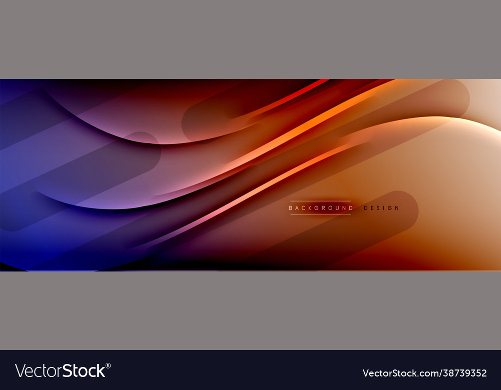 Abstract background - lines composition created Vector Image