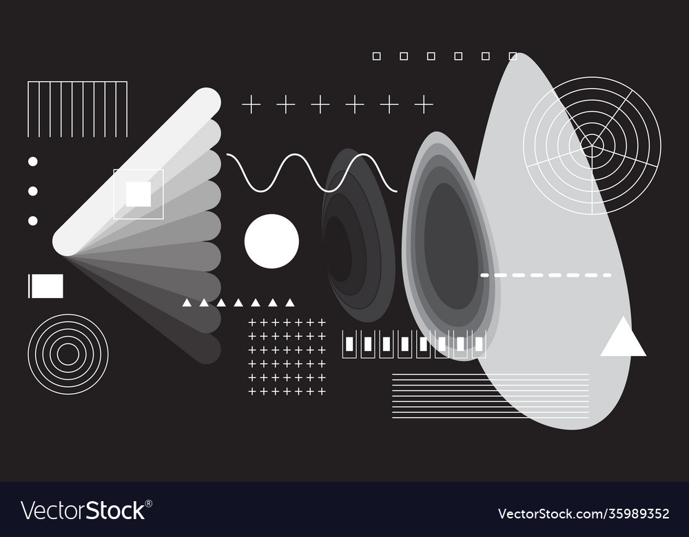Abstract colorful landing page template set Vector Image Abstract colorful landing page template set Vector Image