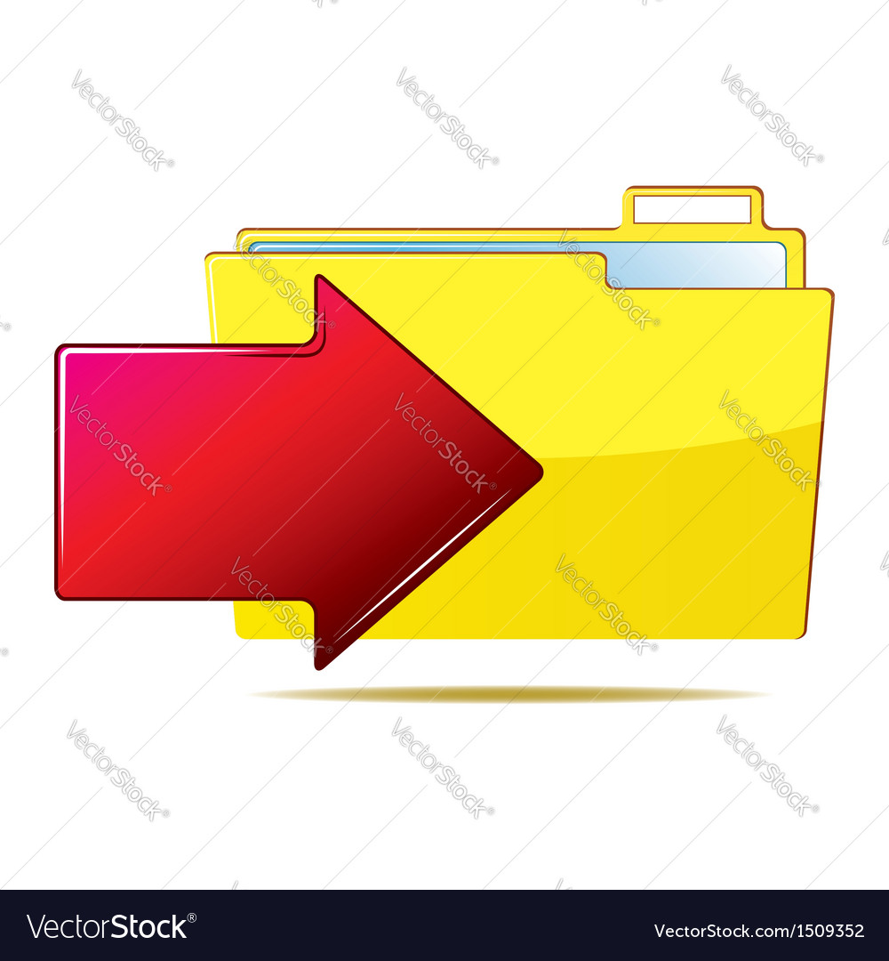 Folder Royalty Free Vector Image - VectorStock