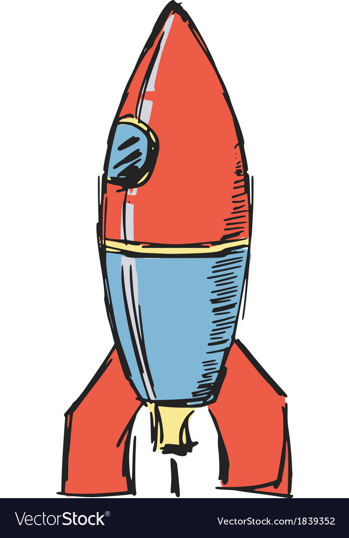 Rocket Royalty Free Vector Image - VectorStock