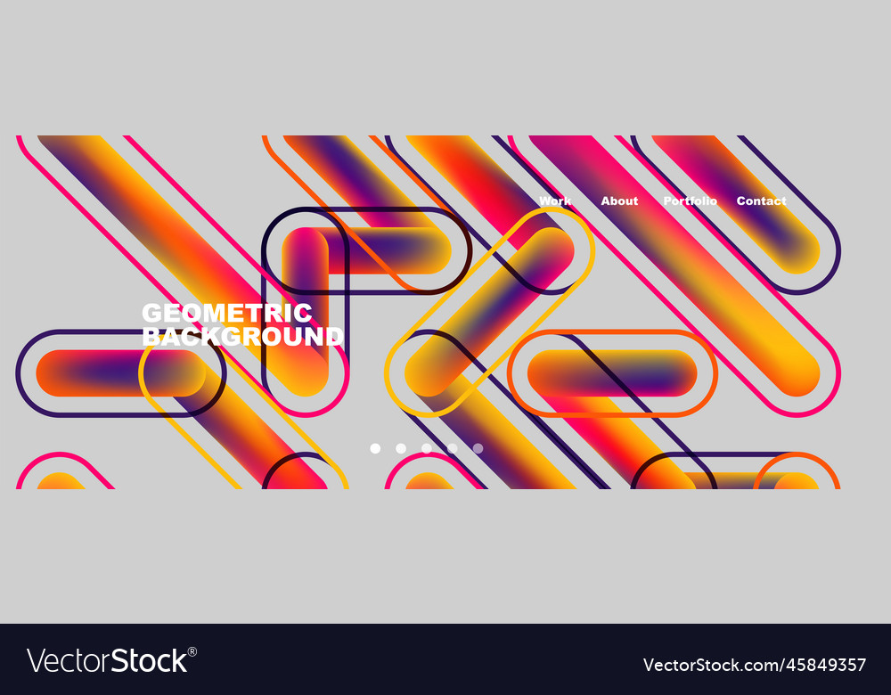 Abstract lines creative background Royalty Free Vector Image