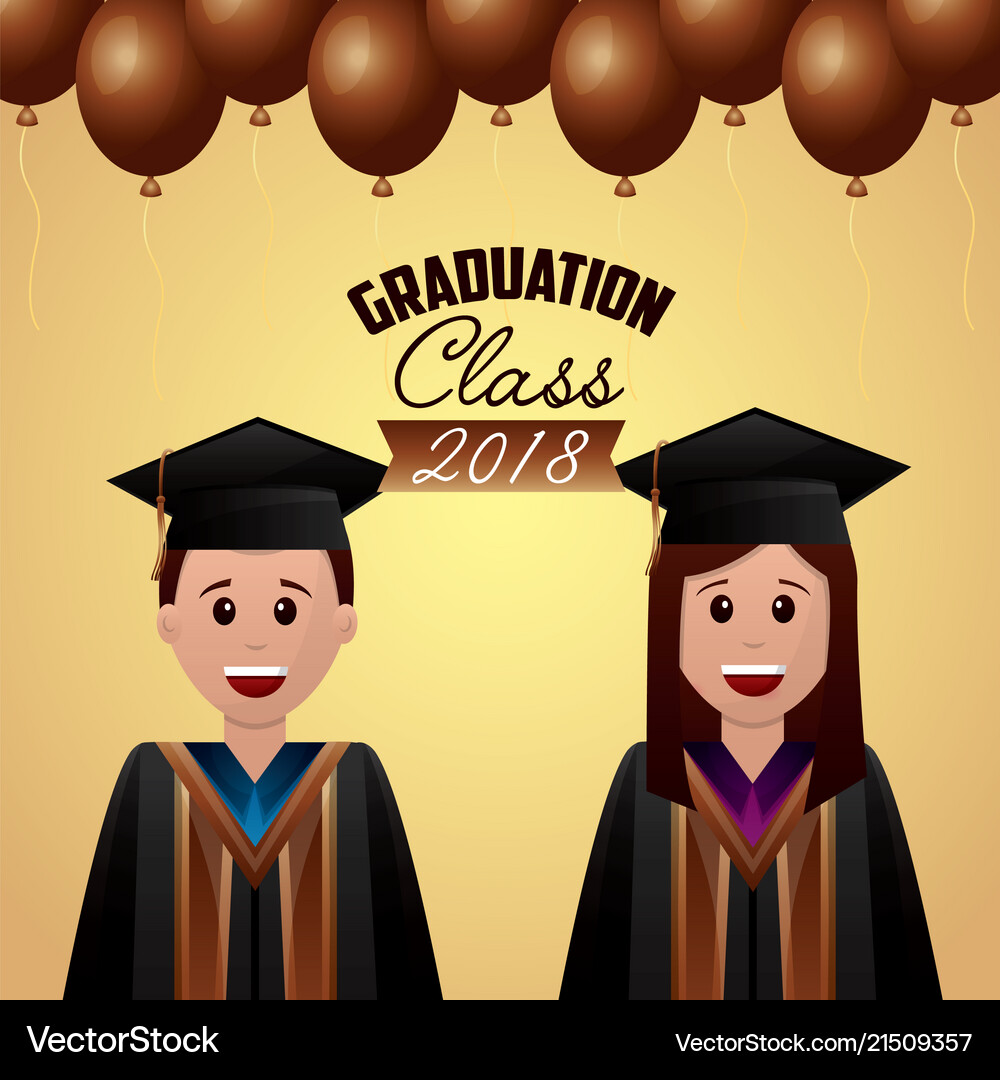 Congratulations graduation card Royalty Free Vector Image