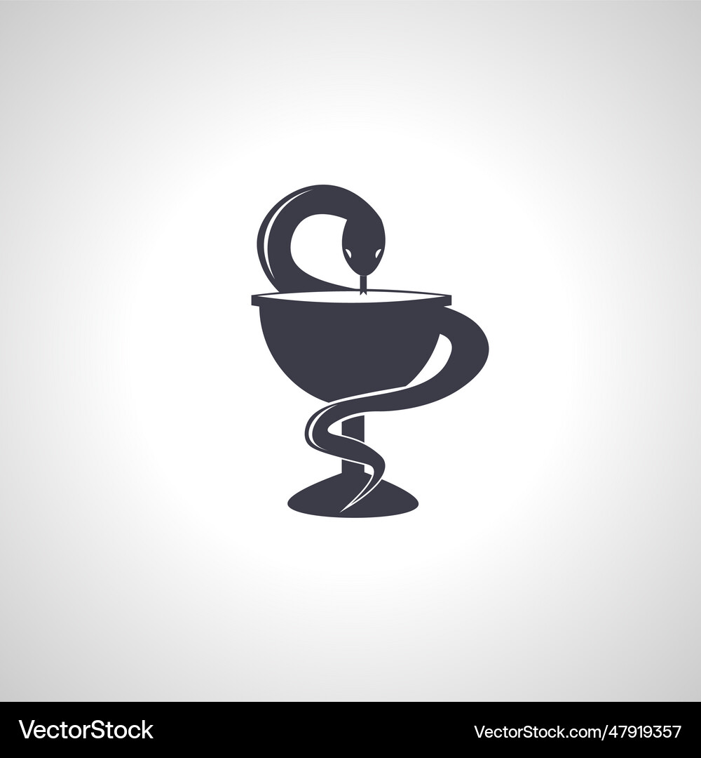 Pharmacy symbol isolated icon medicine Royalty Free Vector