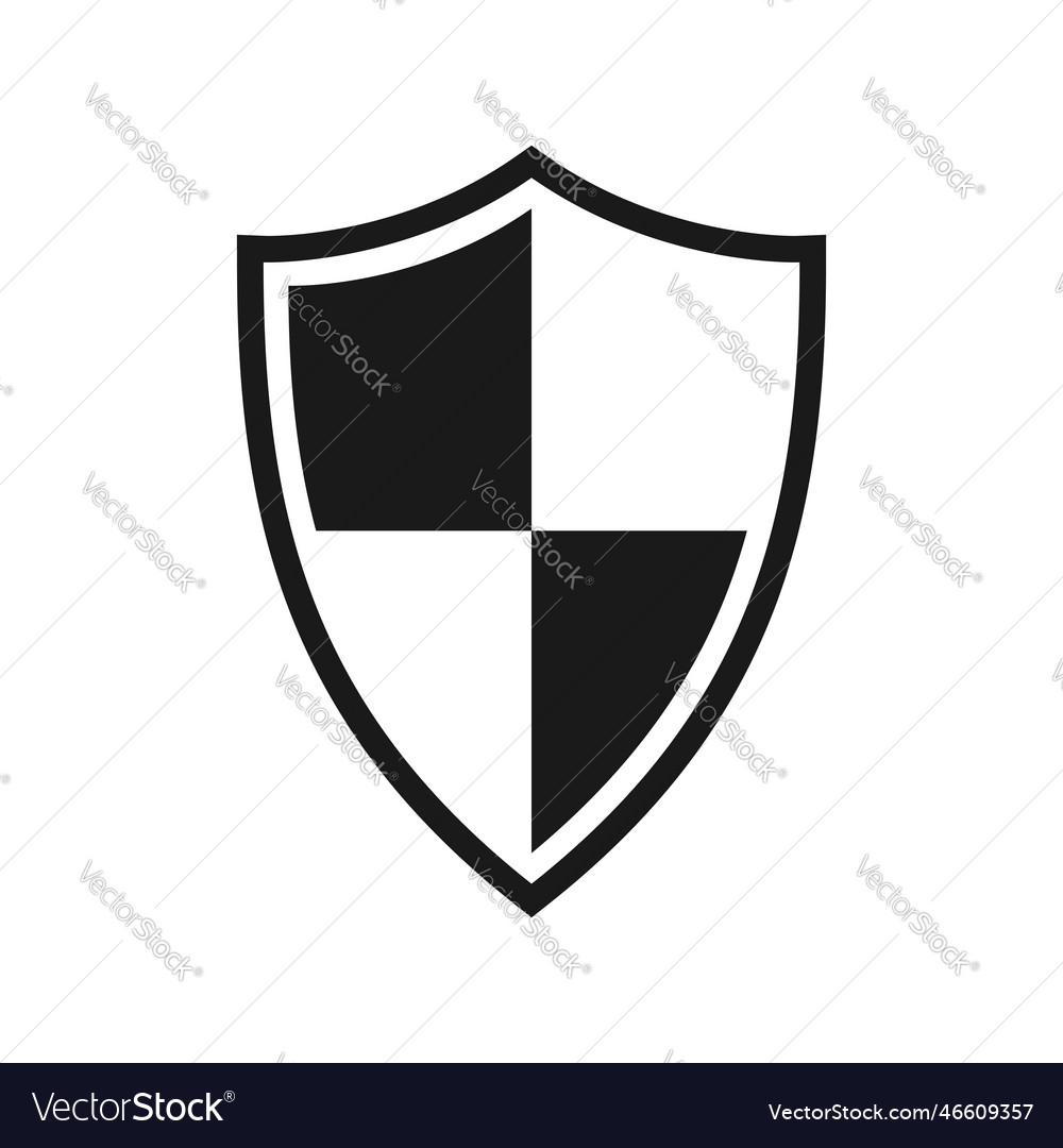 Shield logo Royalty Free Vector Image - VectorStock