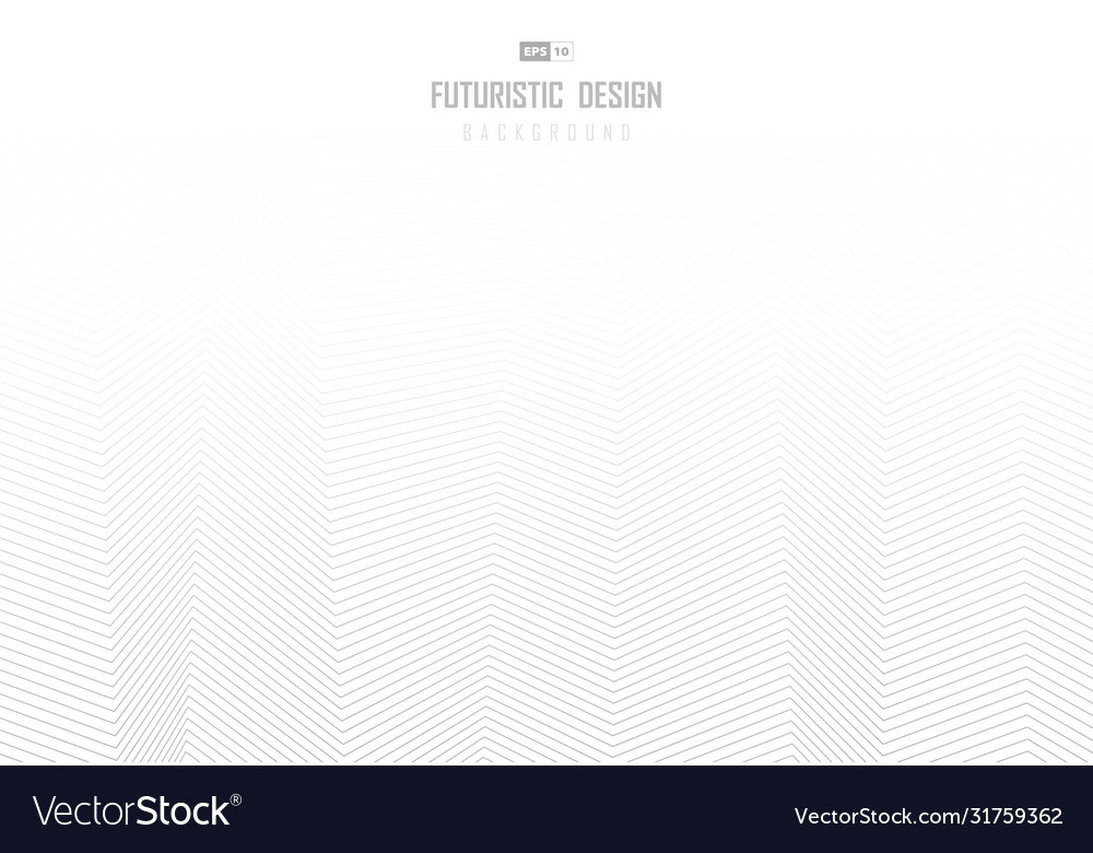 Abstract gray line zigzag pattern design Vector Image Abstract gray line zigzag pattern design Vector Image