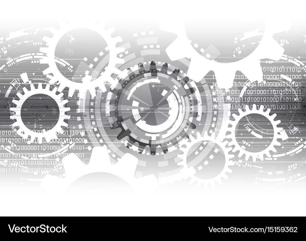 Background Abstract Technology Communication Data Vector Image 0144