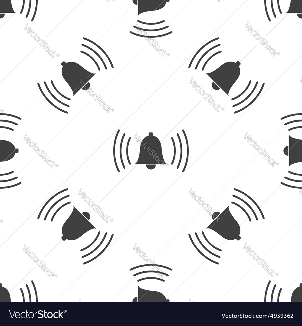 Bell pattern Royalty Free Vector Image - VectorStock