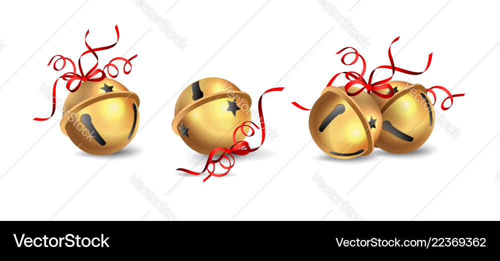Christmas jingle bells Royalty Free Vector Image