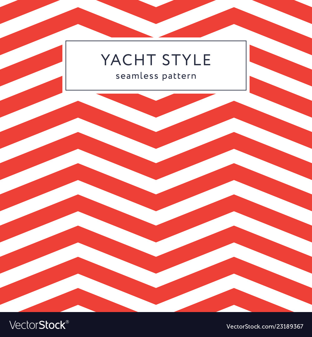 Simple zigzag seamless pattern Royalty Free Vector Image