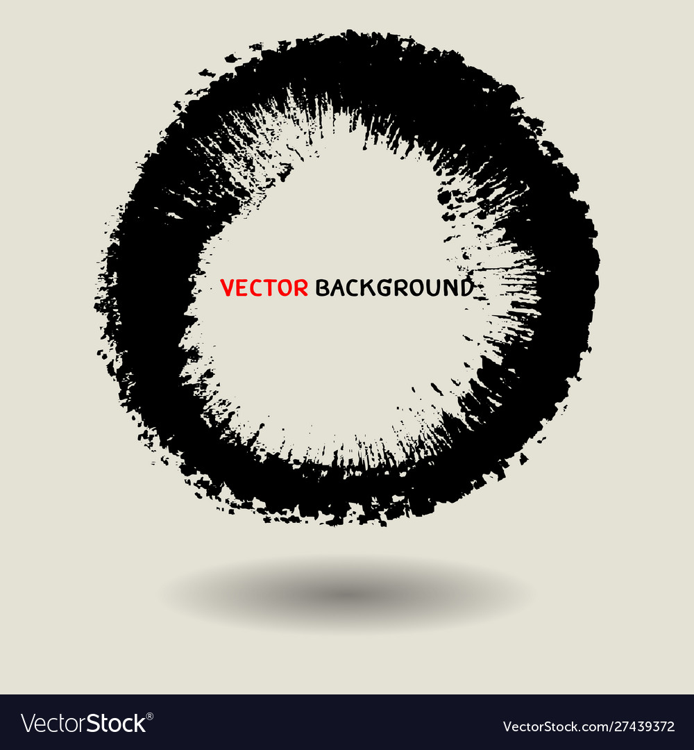 Abstract circle texture background template Vector Image