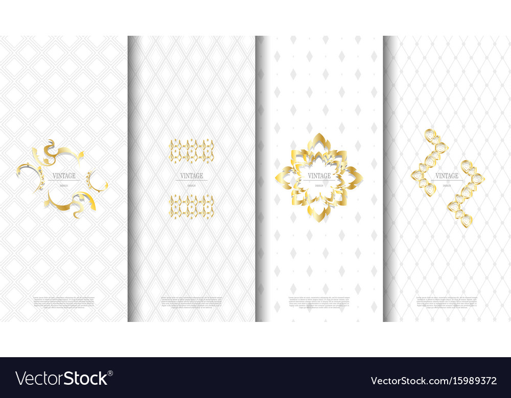 Packaging exotic thai pattern element concept Vector Image
