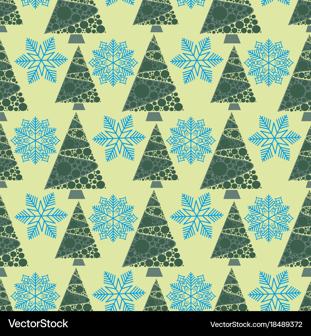 Snowflake winter design season december snow trees