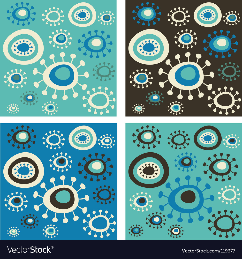 Retro pattern Royalty Free Vector Image - VectorStock