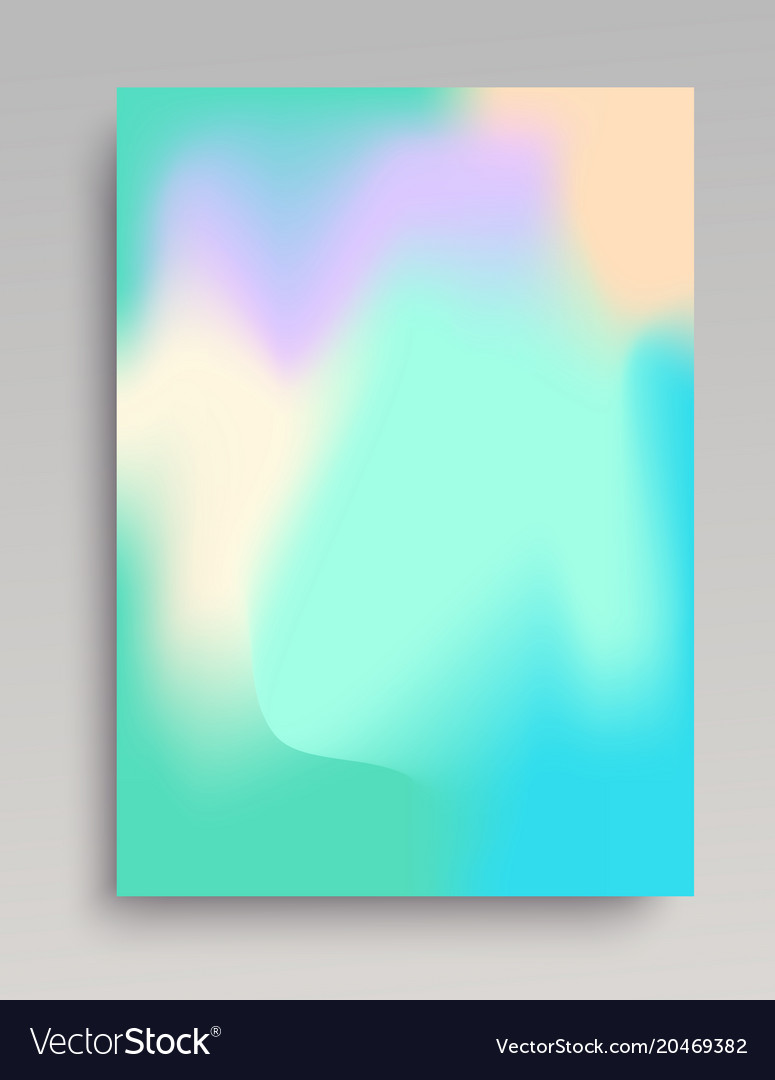 Smooth cold colored gradient backdrop Royalty Free Vector