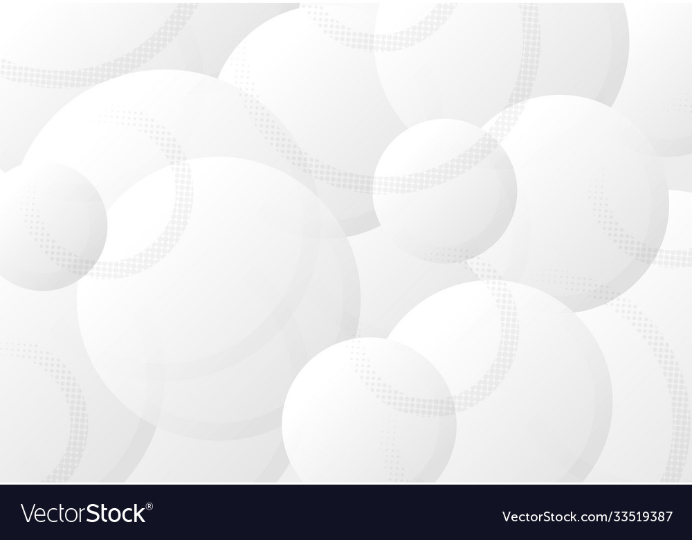 Abstract gradient white tech design pattern Vector Image