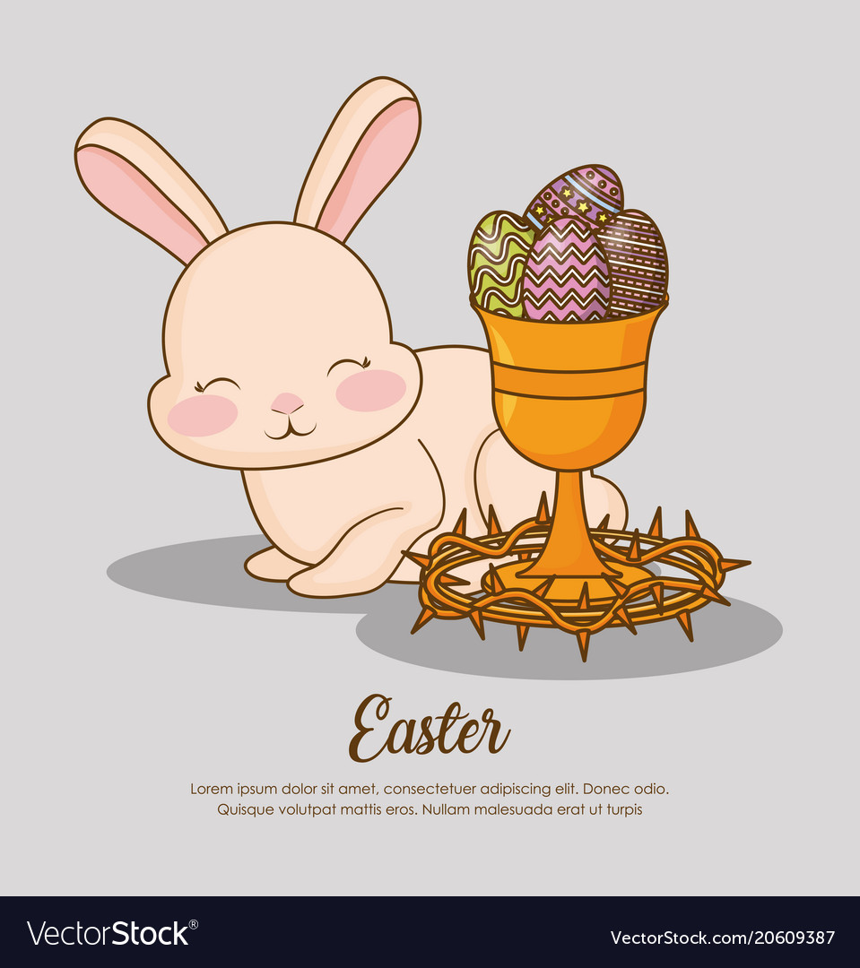 Happy easter design Royalty Free Vector Image - VectorStock