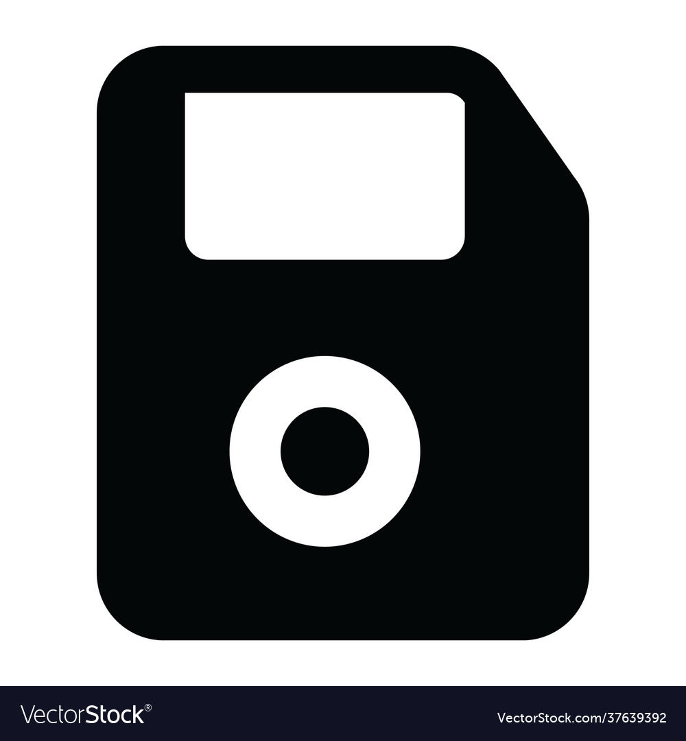 Floppy Royalty Free Vector Image - VectorStock