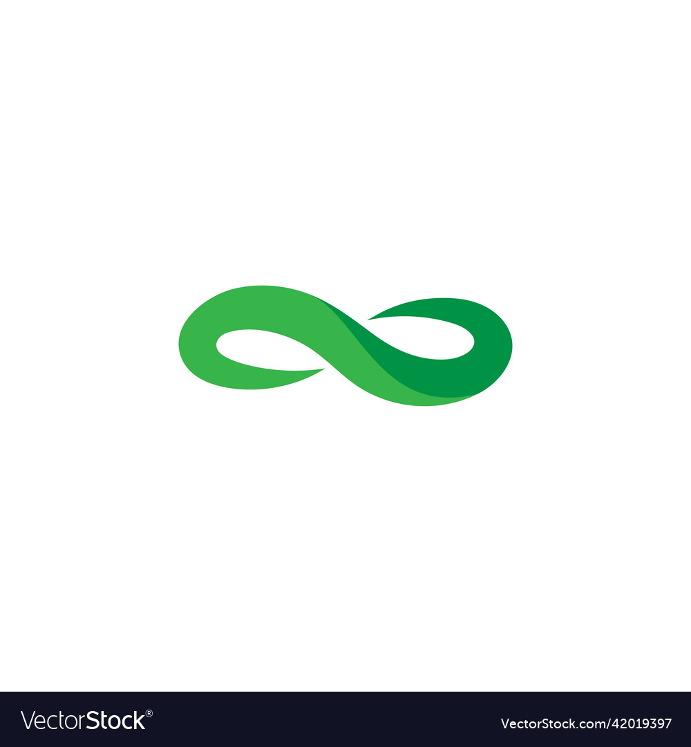 Infinity logo Royalty Free Vector Image - VectorStock
