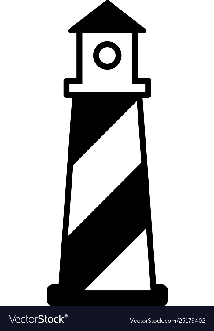 Lighthouse eps Royalty Free Vector Image - VectorStock