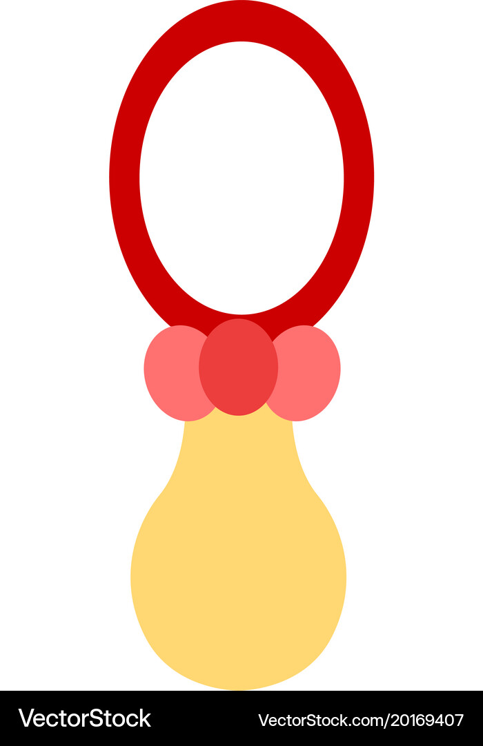 Baby pacifier icon Royalty Free Vector Image - VectorStock