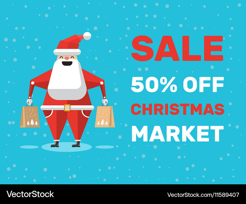 Cartoon santa claus Royalty Free Vector Image - VectorStock