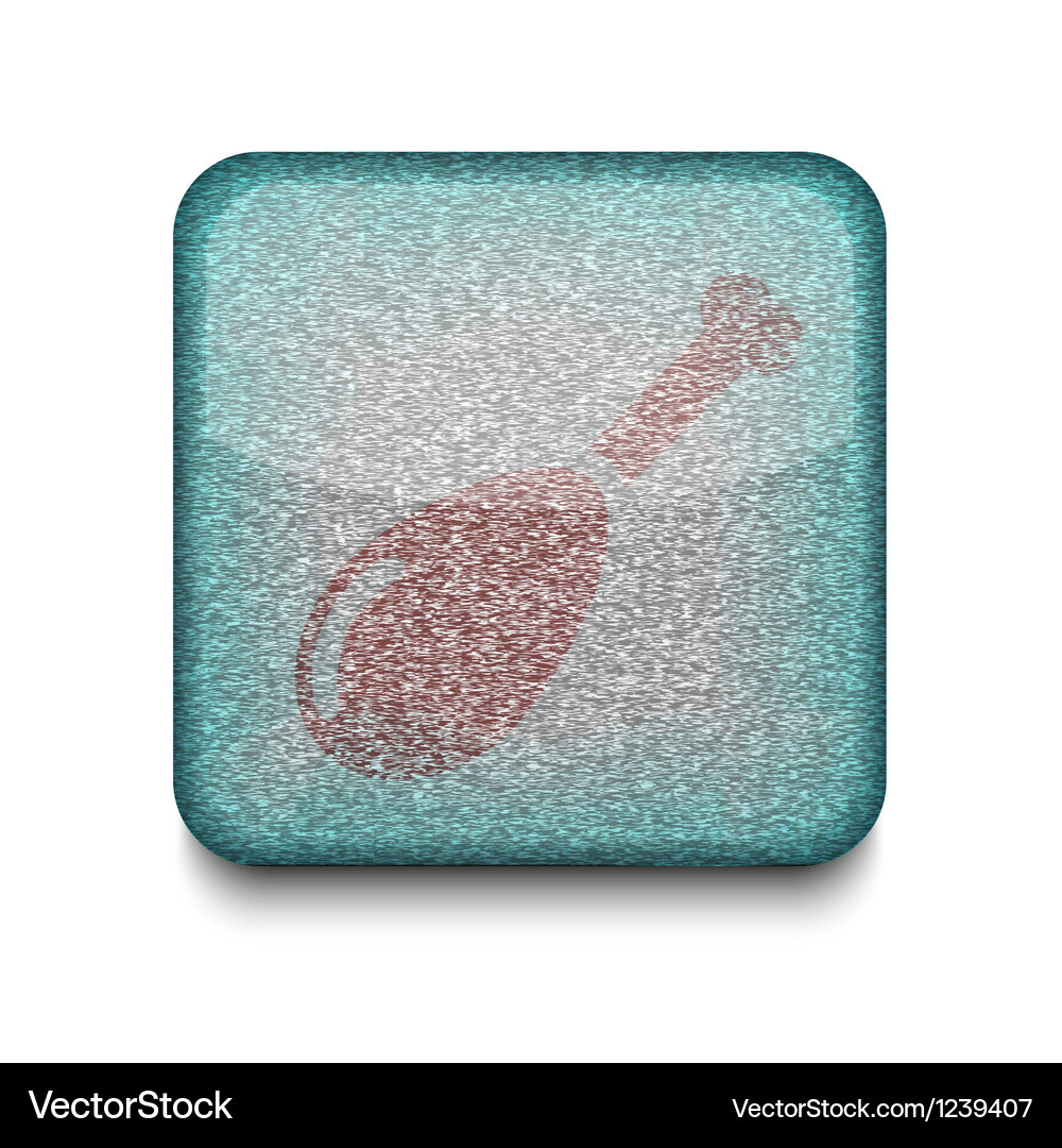 Ham meat icon eps 10 easy to edit Royalty Free Vector Image