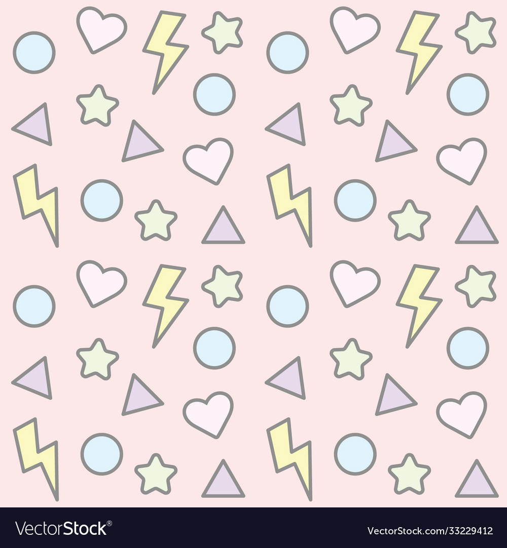 Pastel pattern Royalty Free Vector Image - VectorStock
