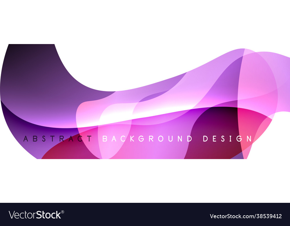 Trendy simple fluid color gradient abstract Vector Image
