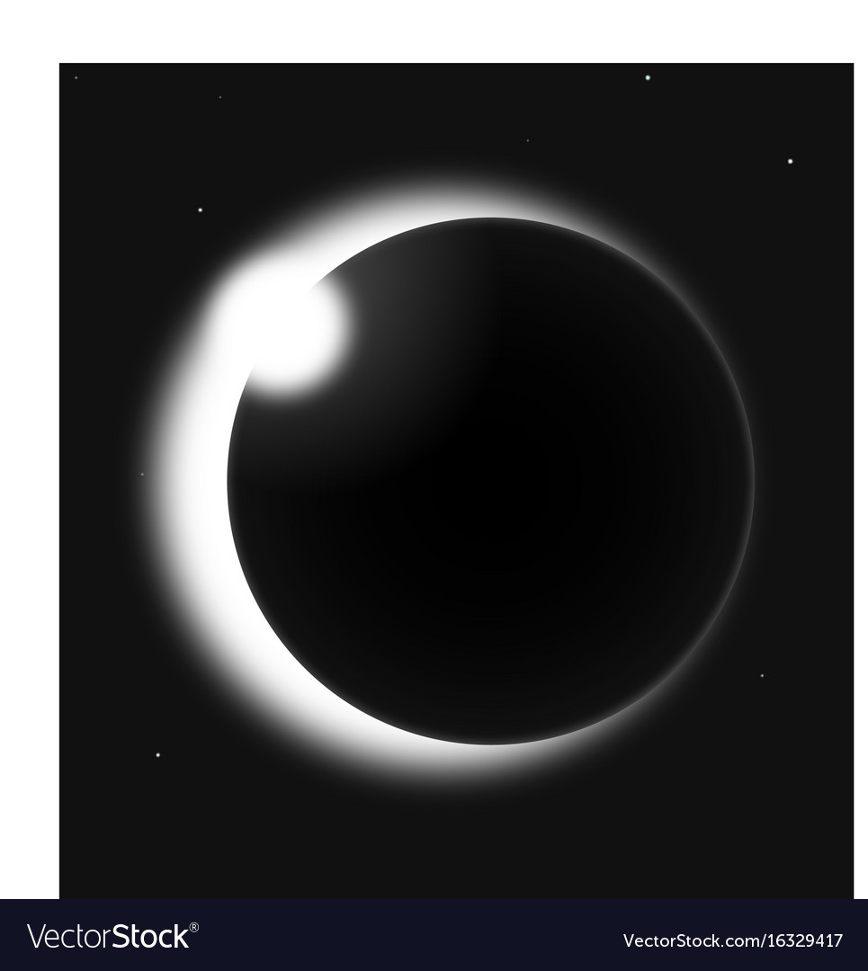 Eclipse Royalty Free Vector Image - VectorStock