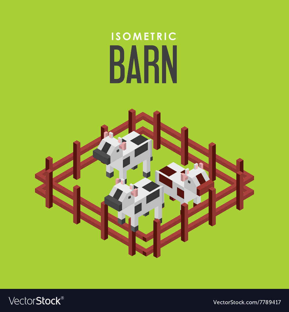 Isometrics objects design Royalty Free Vector Image