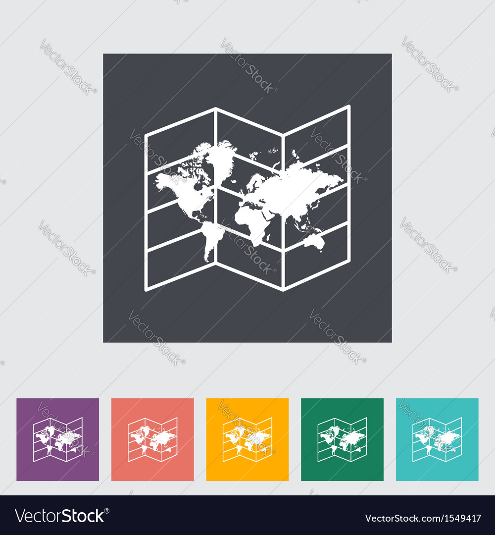 Map Royalty Free Vector Image - VectorStock