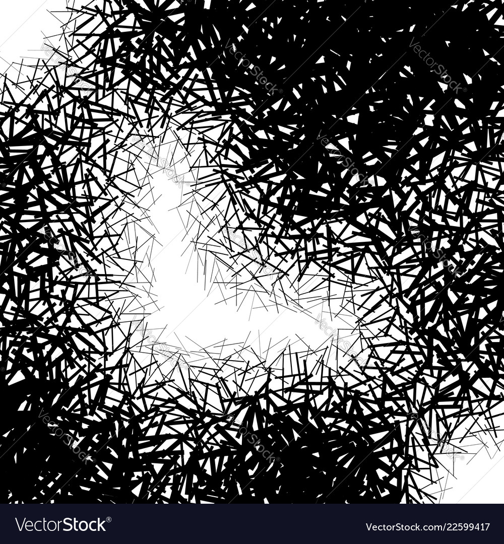 Pattern texture with random rotating lines Vector Image