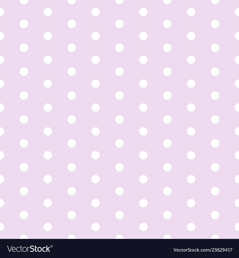 Polka dot pattern with small circles dotted Vector Image