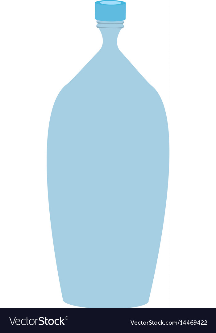 Empty plastic bottle Royalty Free Vector Image