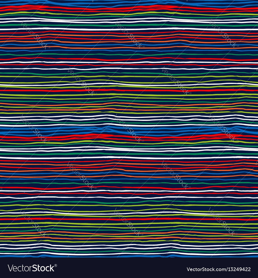 Multicolor striped pattern Royalty Free Vector Image